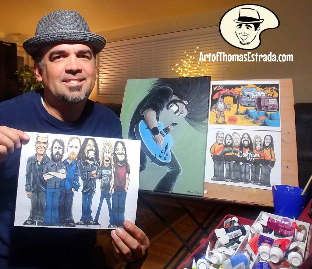 Thomas Estrada: Inside My Art - DreamWorks to Foo Fighters' Cal Jam ...
